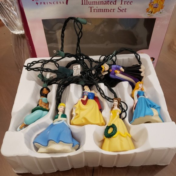 Disney | Holiday | Disney Princess String Lights Christmas Tree Plus ...
